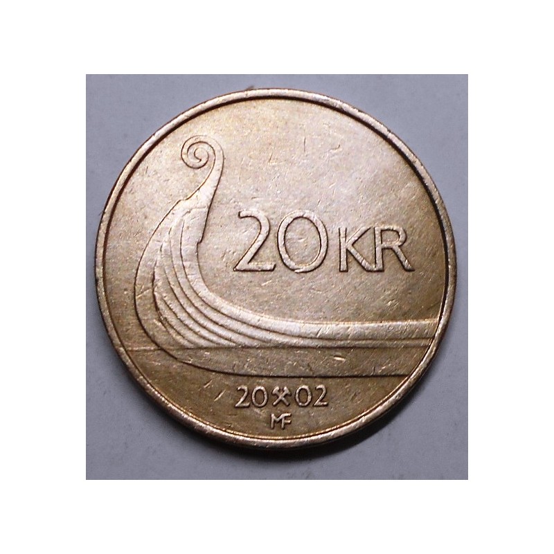 NORWAY 20 kroner 2002 Harald V