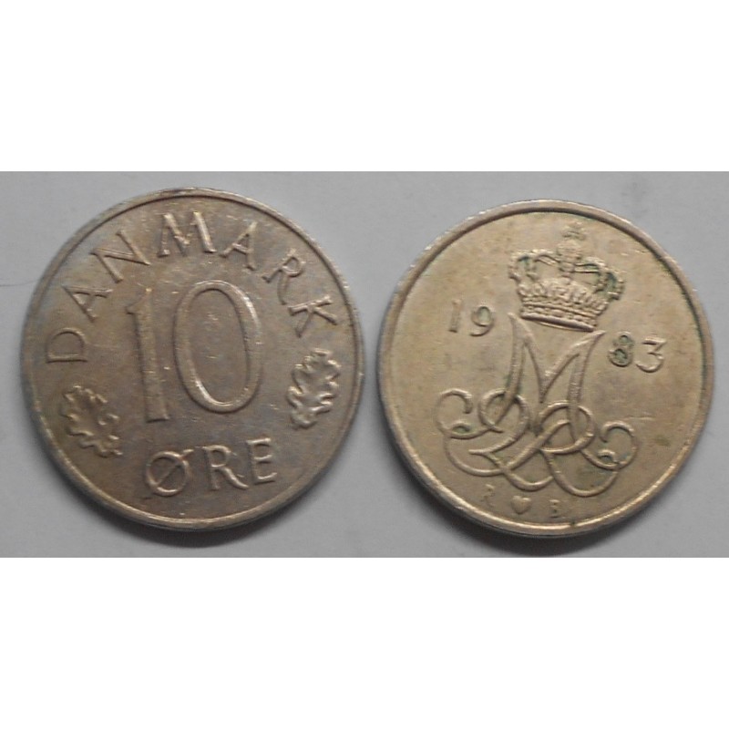 DENMARK 10 Ore 1983