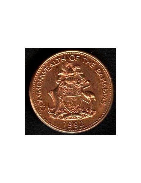 BAHAMAS 1 Cent 1992
