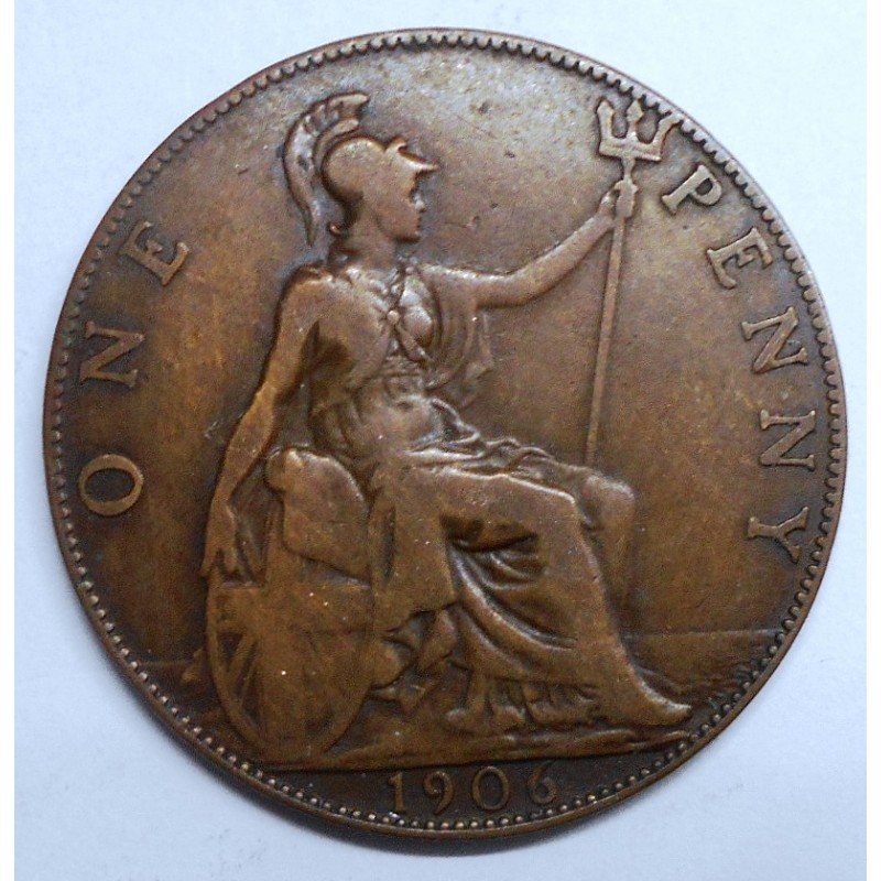 GREAT BRITAIN 1 Penny 1906