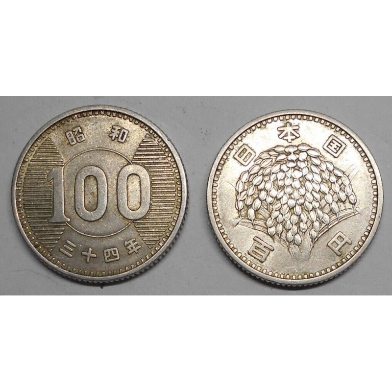 JAPAN 100 Yen 1959 AG